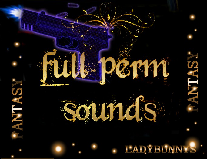 Second Life Marketplace - Bunny's Sounds-9mm Gun Sound Clips{Full Perm ...