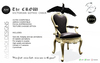 Second Life Marketplace - .:: AM ::. Victorian Gothic Crow Chair ...