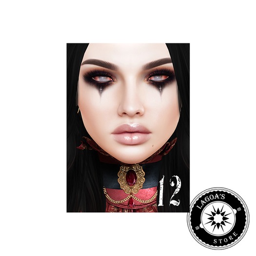 Second Life Marketplace - 12 GENUS Skin Applier /ELENA - MILK/ MakeUp 2 ...