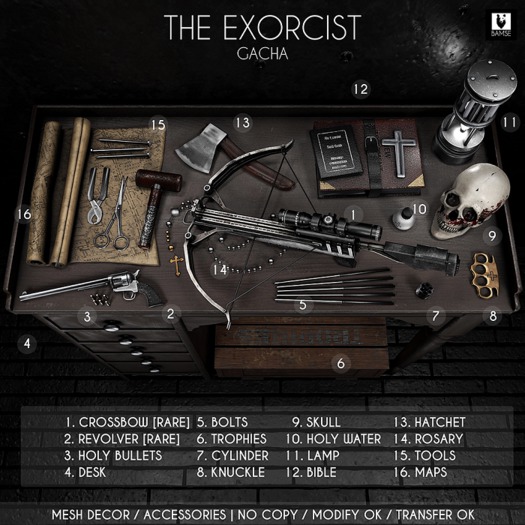 Second Life Marketplace - 13. :BAMSE: The Exorcist - Hatchet