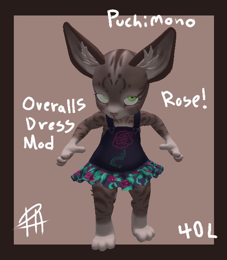 Second Life Marketplace - Rose dress mod box