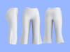 Second Life Marketplace - Women's Short Capri Knee Pants - Style2 ...