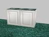Second Life Marketplace - GP White 2-dr kitchen unit
