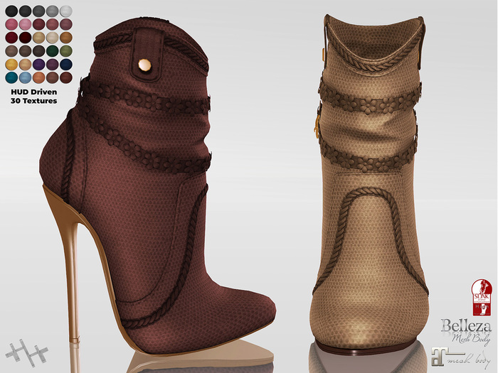 Second Life Marketplace - [hh] WOW OFFER!!! Lennox Booties