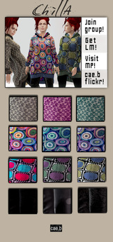 Second Life Marketplace - cae.b - ChillA Outfit - [with Hud] Fitmesh ...
