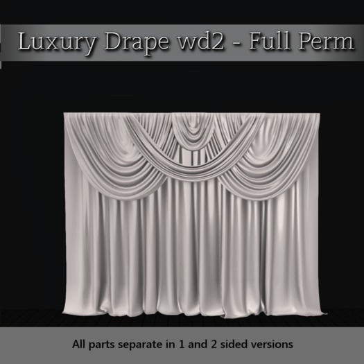 Second Life Marketplace - Luxury Drape wd2 - Full Perm