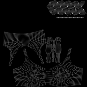 Second Life Marketplace - Full Perm Women's Spikes Shoulders Top ...