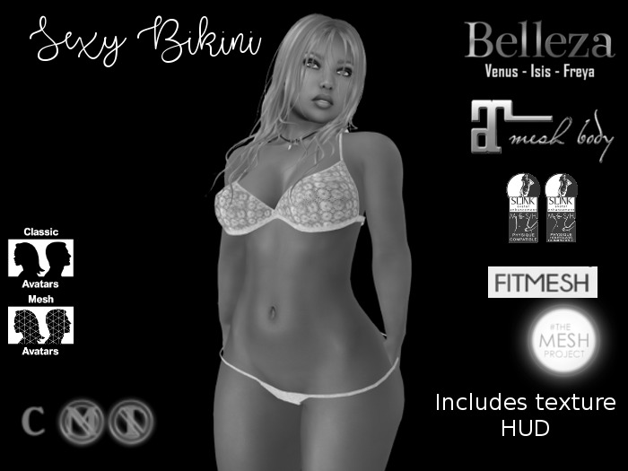 Second Life Marketplace {td} Demo Sexy Bikini