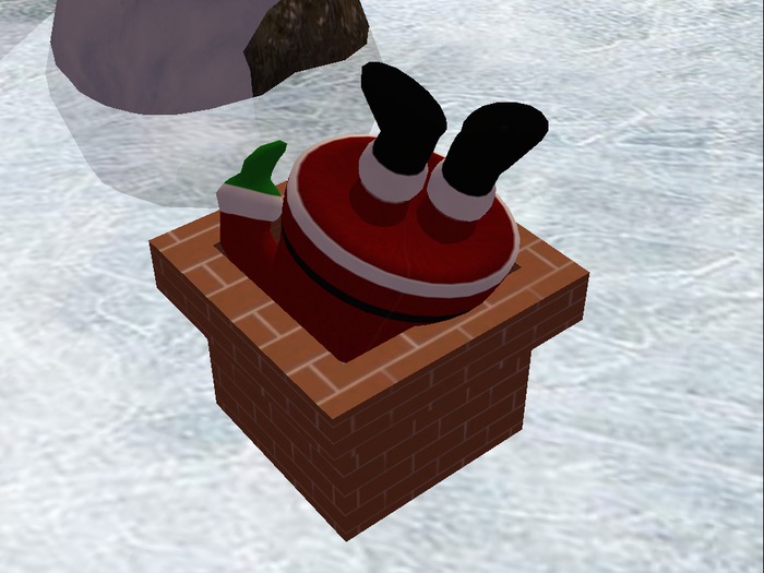 Second Life Marketplace - chimney trap santa claus