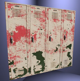 Second Life Marketplace - Maruti Textures Rusty Old 5 Locker Texture ...