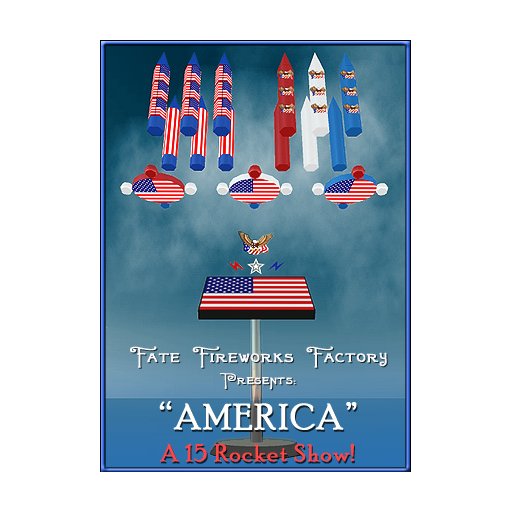 Second Life Marketplace - Fireworks Show - America