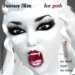 Second Life Marketplace - WDB Fantasy Skin - white skinned - ICE - goth ...