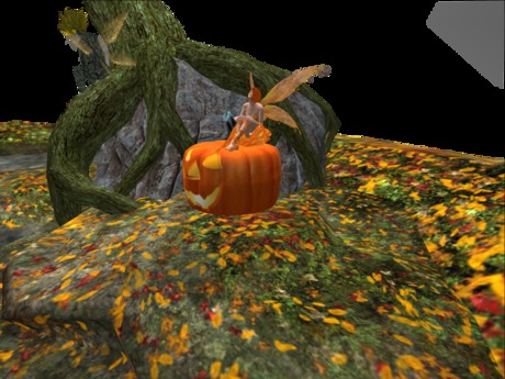 Second Life Marketplace - Autumn Fairy on Pumpkin