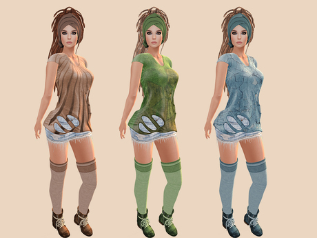 Second Life Marketplace - Sweet Temptations :: Pattie Outfit - Maitreya, Slink (P, H), Belleza ...
