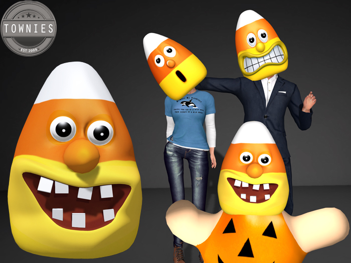 Second Life Marketplace - Candy Corn (rez as decor or wear on your head)