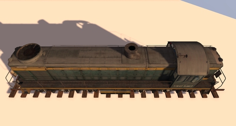 Second Life Marketplace - Soviet Locomotive TEM2