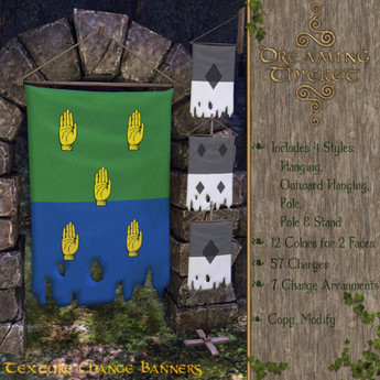 Second Life Marketplace - Dreaming Thicket - Banner Set - Ragged - Per ...