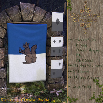 Second Life Marketplace - Dreaming Thicket - Banner Set - Plain - Per ...