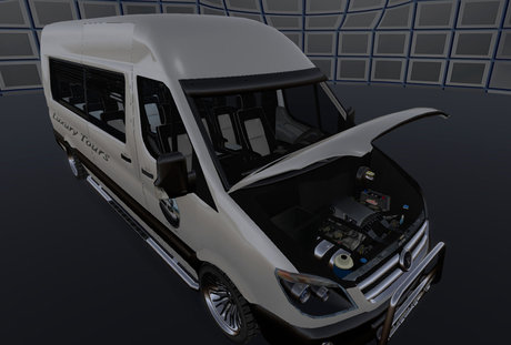 Second Life Marketplace - KK-ME-SP V2.2 (17 Seat Tour Bus Sport Edition)