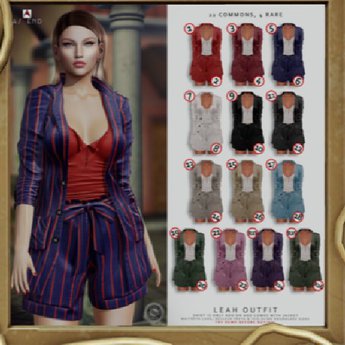 Second Life Marketplace - 15 //Ascend// Leah Jacket - Lara