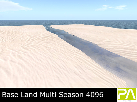 Second Life Marketplace - Base Land Landscape 4096