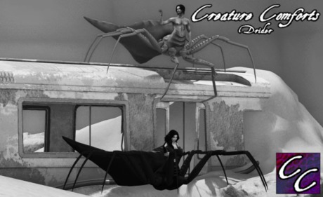 Second Life Marketplace - Creature Comforts - Drider (Demo)