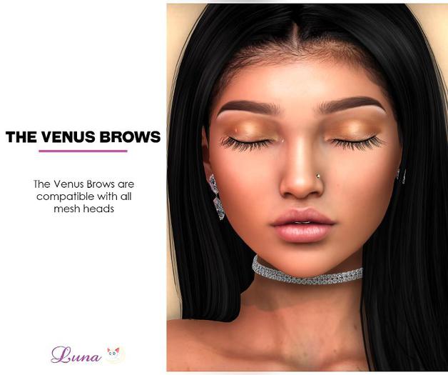 Second Life Marketplace - ~La Fameux~ Venus Brows BOM/Omega (Tintable)