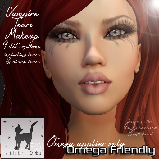 Second Life Marketplace - The EKC - Victorian Vampire Tears - Omega Makeup