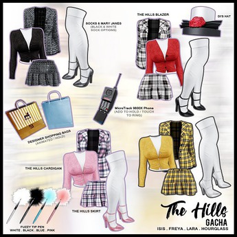 Second Life Marketplace - .: vive nine :. The Hills Blazer - Tweed