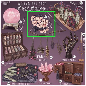 Second Life Marketplace - dust bunny . wiccan artistry . rune stones