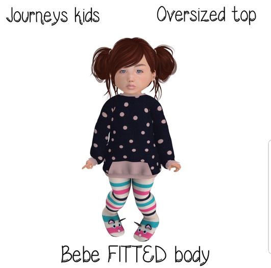 Second Life Marketplace - Bebe Oversized and tights FATPACK