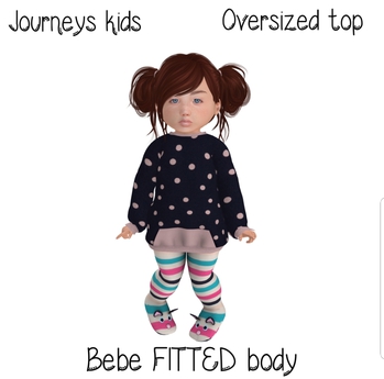 Second Life Marketplace - Bebe Oversized and tights FATPACK