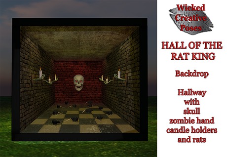 Second Life Marketplace - WCP ~ THE RAT KINGS HALL BACKDROP
