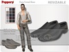 Second Life Marketplace - [PPY] Dario Shoes HUD 15 Colors DEMO - Resizable