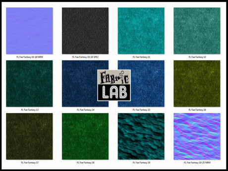 Second Life Marketplace - Fabric Lab ME Fae Fantasy Texture Collection ...