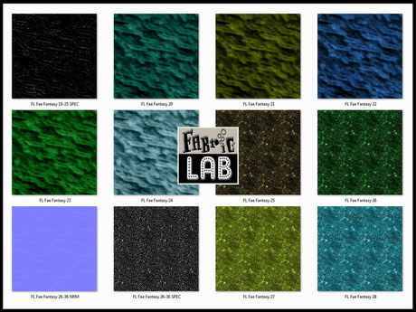 Second Life Marketplace - Fabric Lab ME Fae Fantasy Texture Collection ...