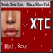 Second Life Marketplace - XTC nose ring pink/black