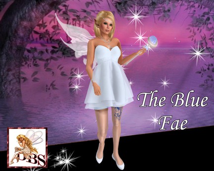 Second Life Marketplace - *DBS* Ladies Dress - EBODY Ice Blue Fae Outfit