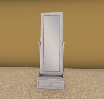 Second Life Marketplace - ~TCD~ Vintage Bedroom Set Standing Mirror