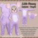 Second Life Marketplace - . tiptoes - Little Mousey Costume - Purple
