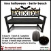 Second Life Marketplace - tms halloween - batty bench