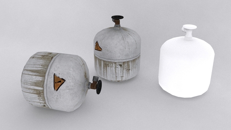 Second Life Marketplace - .::QUTWORLD Dirty Gas Tank::.FP