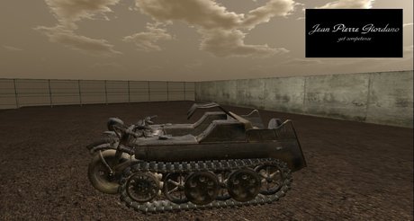 Second Life Marketplace - NSU Kettenkrad WW2 mesh