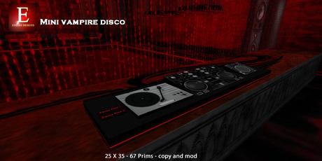 Second Life Marketplace - E - Mini Vampire disco