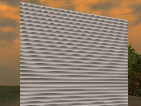 Second Life Marketplace - White rolling shop shutter - Seamless texture