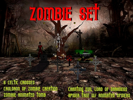 Second Life Marketplace - Zombie Set