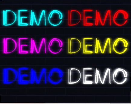 Second Life Marketplace - [ND] Sign DEMO Neon ::MESH::
