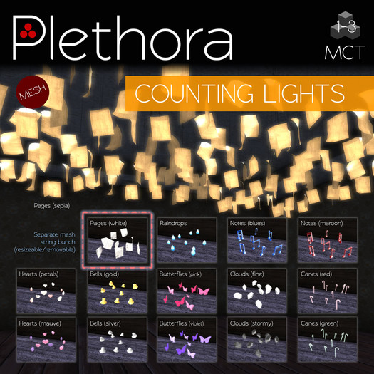 Second Life Marketplace - Plethora - Counting Lights - Counting Pages ...