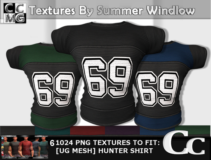 Second Life Marketplace - UG HUNTER TEXTURES -69 X 6 FULL PERM