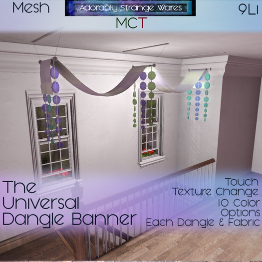 Second Life Marketplace - ~ASW~ The Universal Dangle Banner